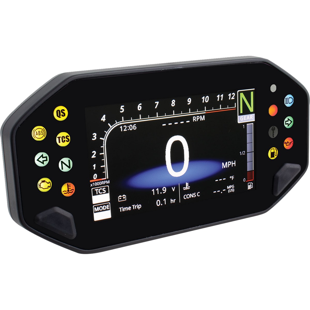 Koso North America RX-4 Multifunction Speedometer/Tachometer ...