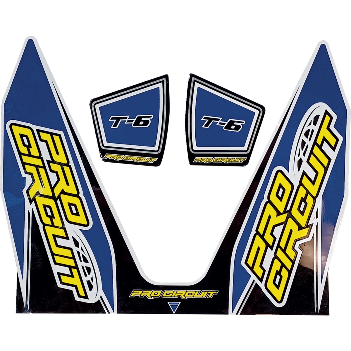 Pro Circuit T-6 Exhaust Decals - AdeptPowersports.com