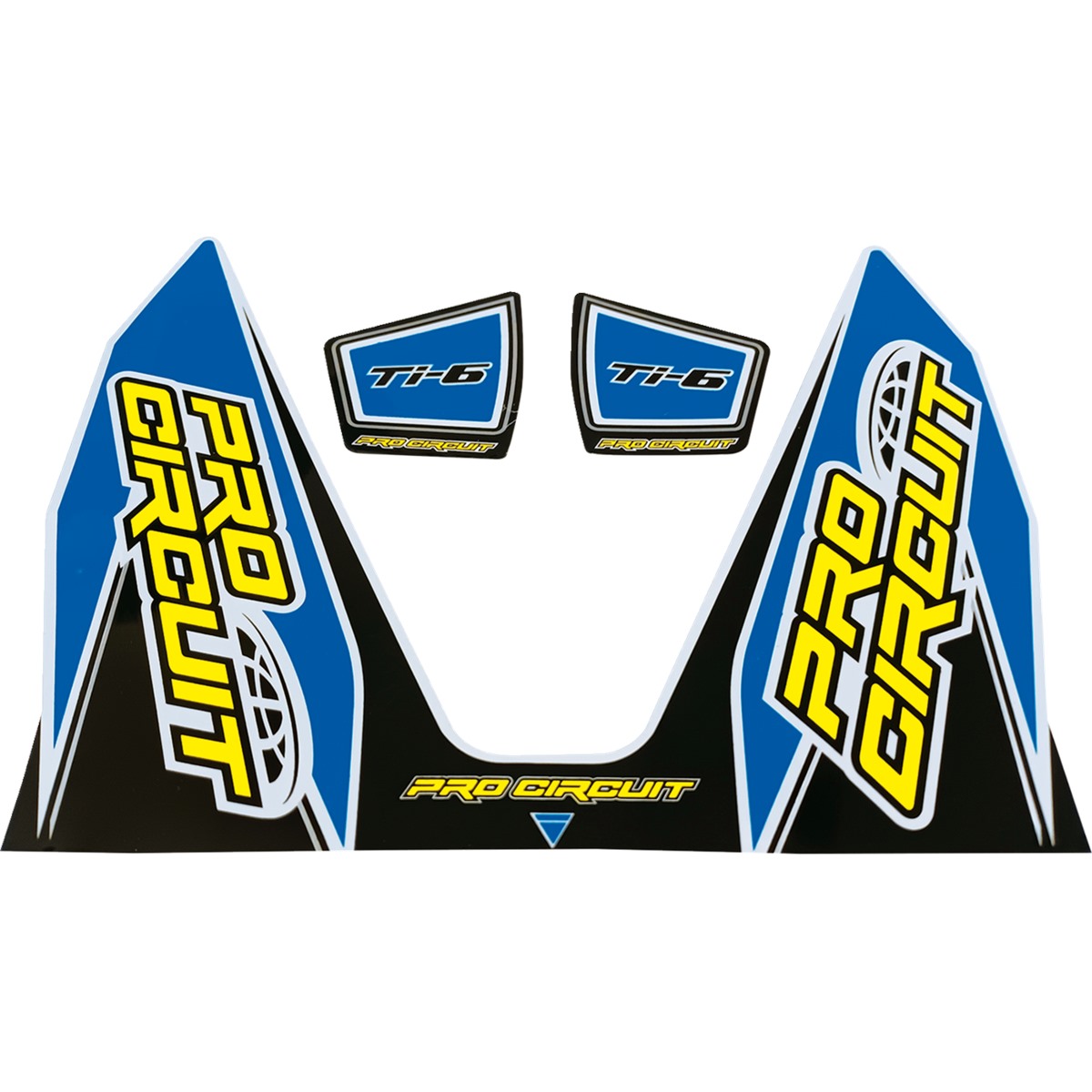Pro Circuit Ti-6 Exhaust Decals - AdeptPowersports.com