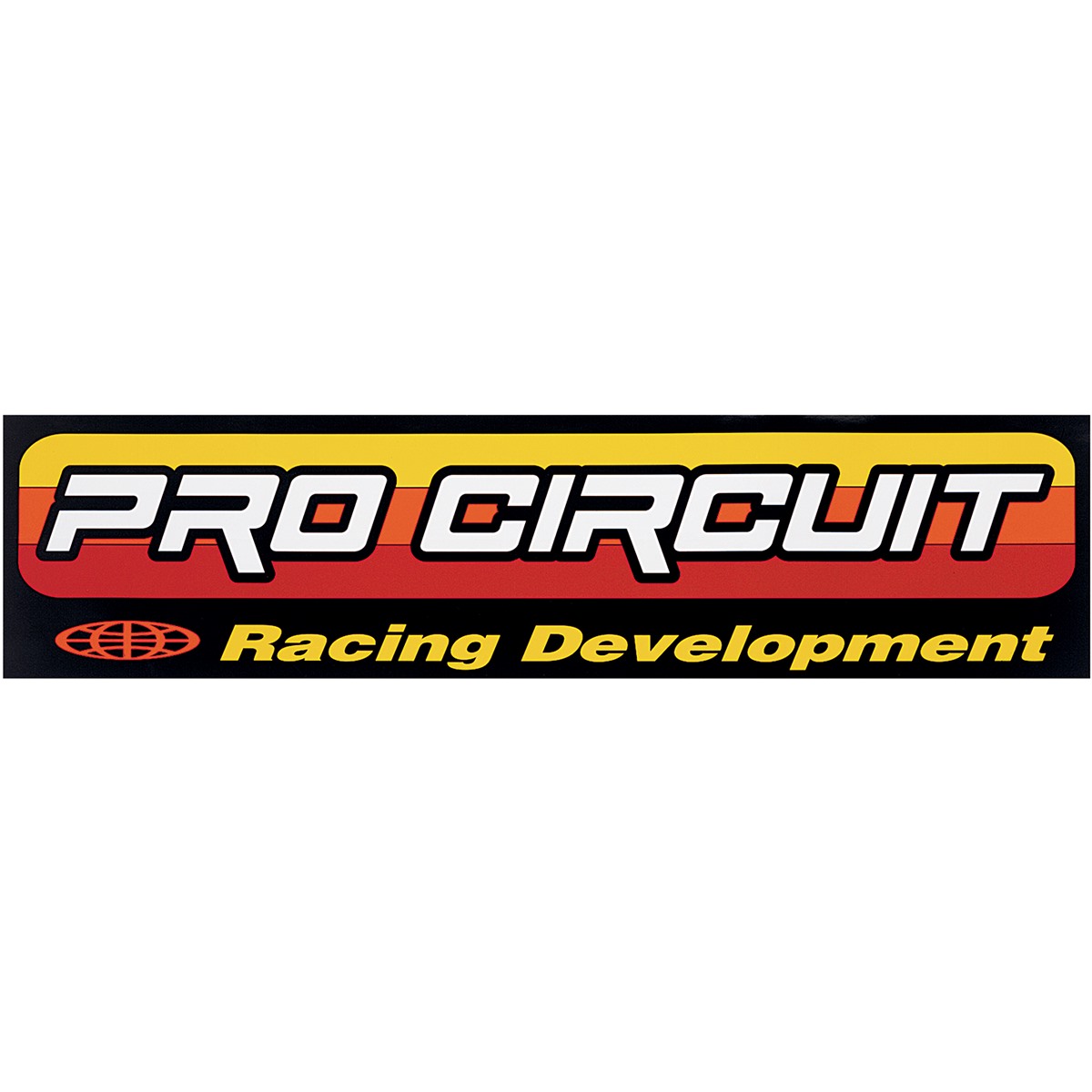 Pro Circuit Original Logo Van Decal - AdeptPowersports.com