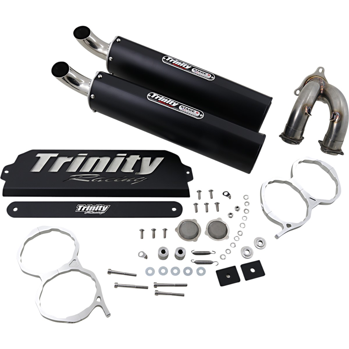 Trinity Racing Stage 5 Slip-On Mufflers - AdeptPowersports.com